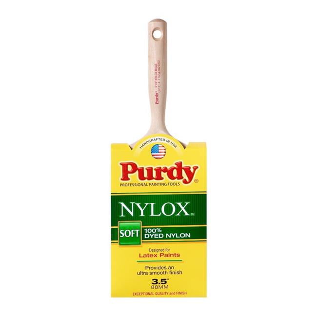 Genuine Purdy Nylox Mode Flat 3-1/2" Paint Brush 144228235 - Walmart.com