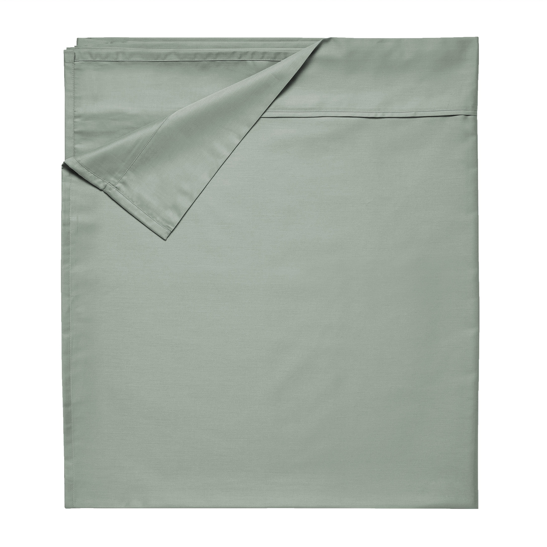 Pure 100% Cotton 400 Thread Count Flat Sheet Only |Top Sheet Only| Sateen Weave Bedsheet by ...