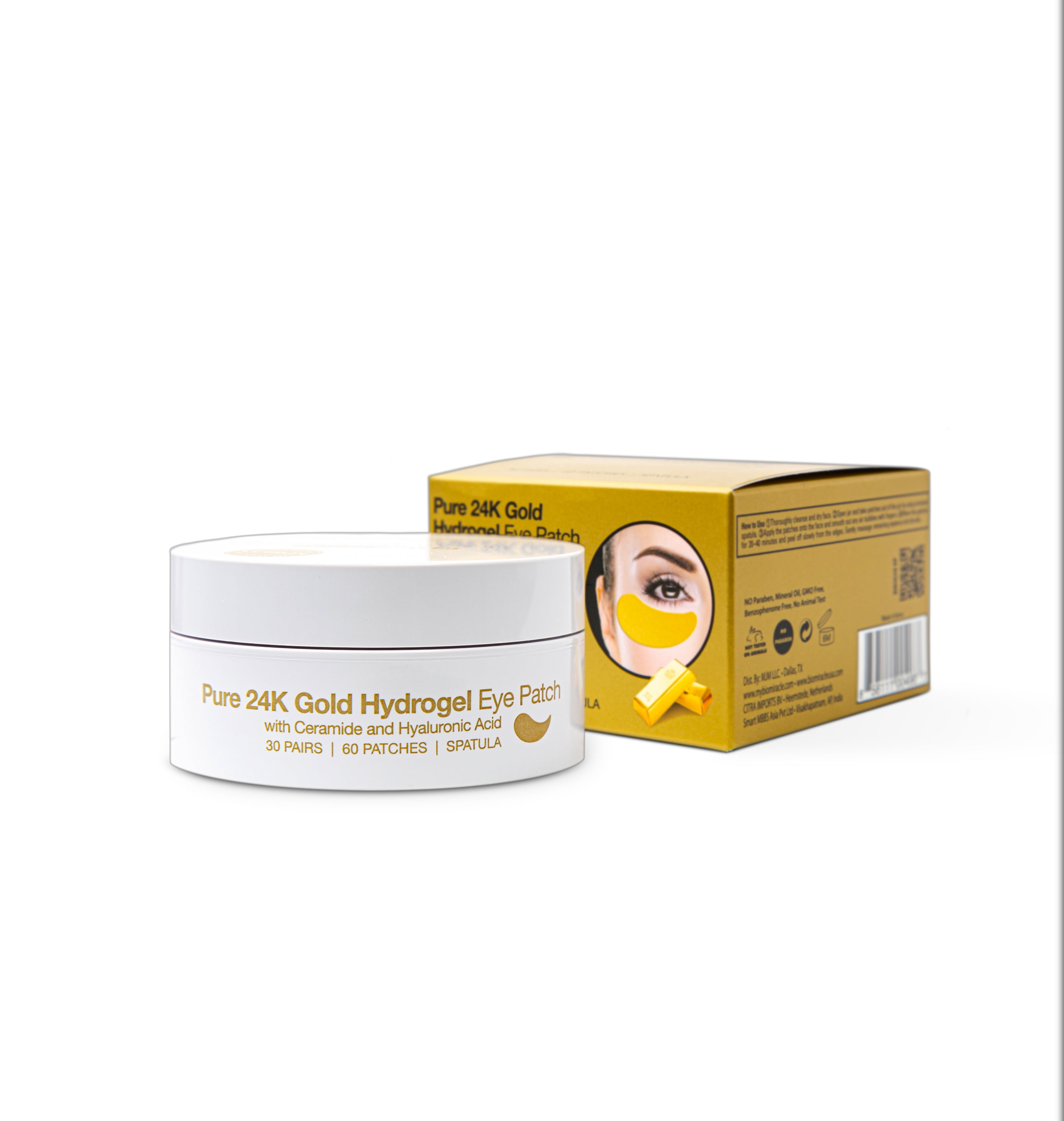 Pure 24k Gold Hydrogel Eye Patch - Walmart.com