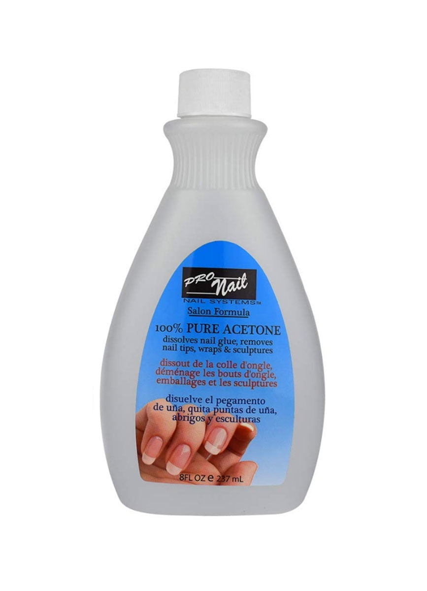 Pro Nail Pure Acetone - 8-oz, pronail - Walmart.com