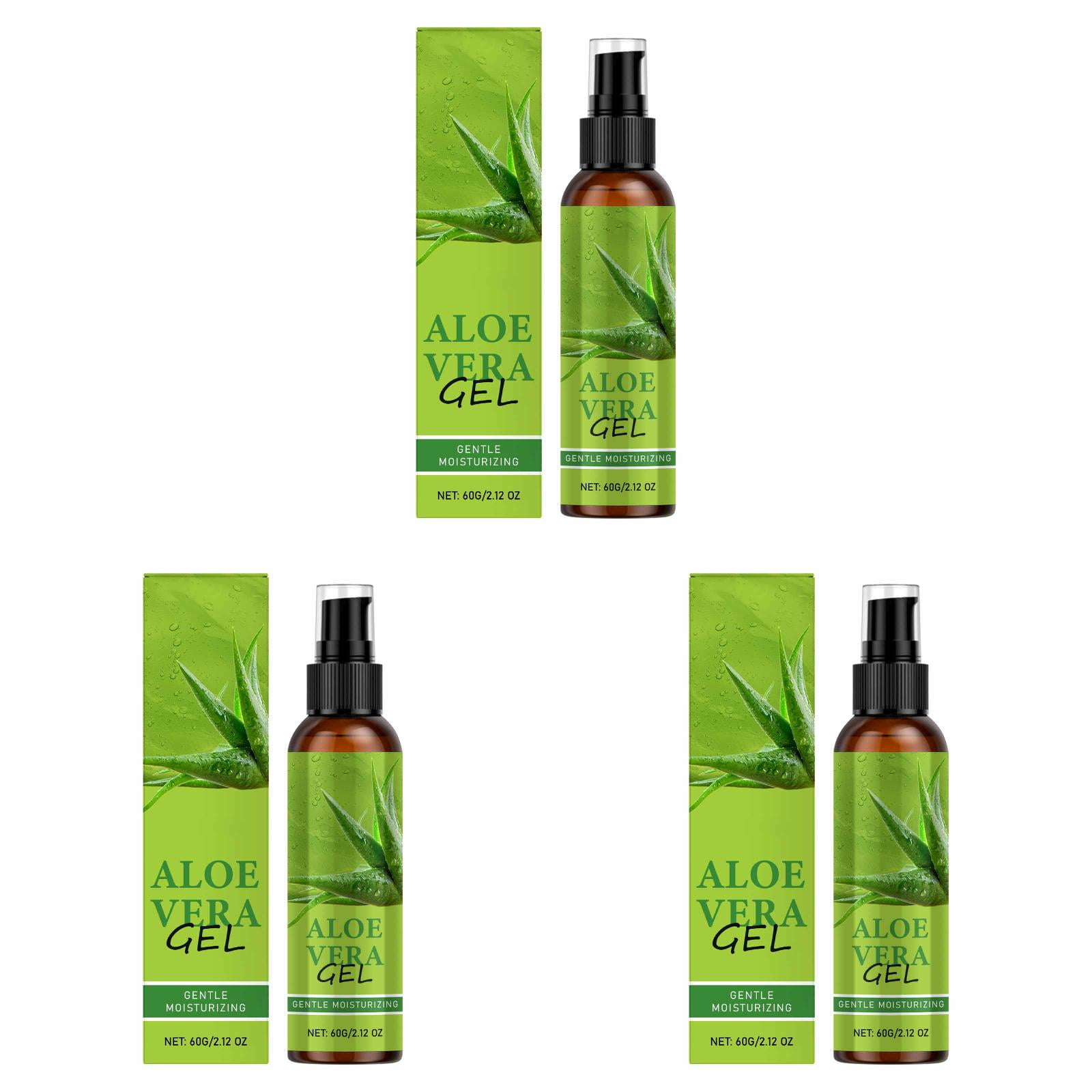 Pure Aloe Gel Spray Organic Unscented Fast Absorbs Gel for Face Hair ...