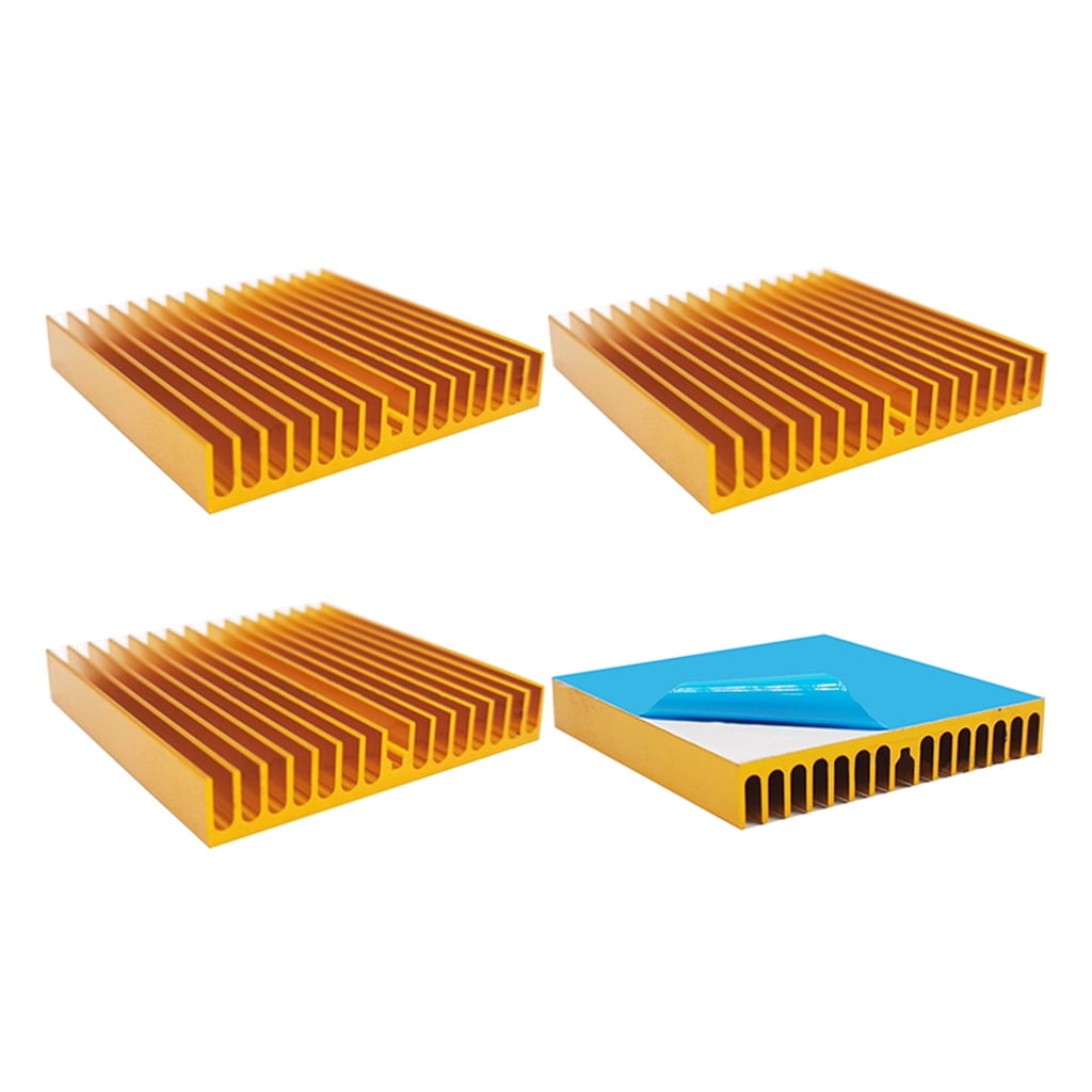 Pure Aluminum Heat Sink 2.36x2.36in Electronics CPU Power Amplifier ...