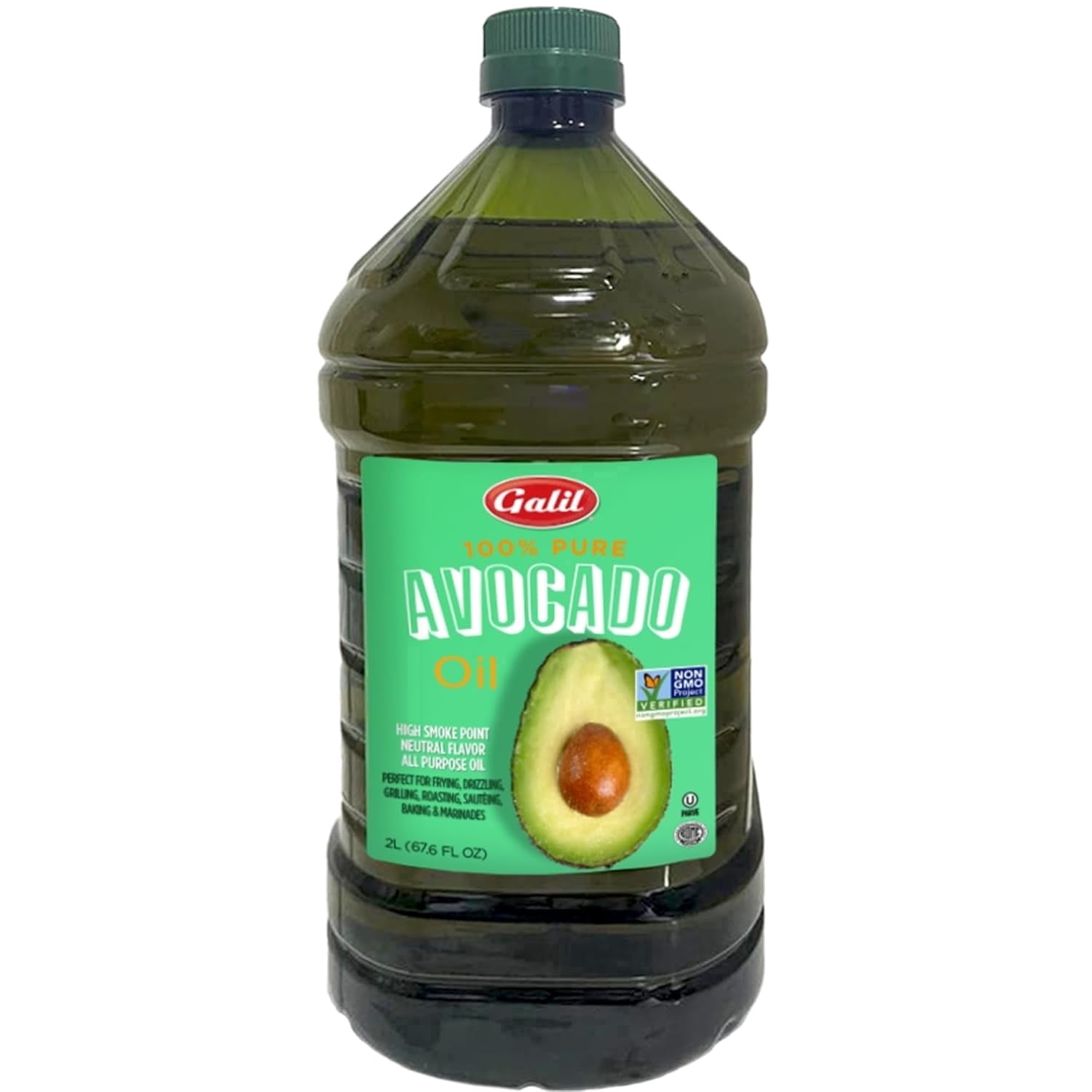 Galil Pure Avocado Oil, High Smoke Point Avocado Cooking Oil, Vegan and ...