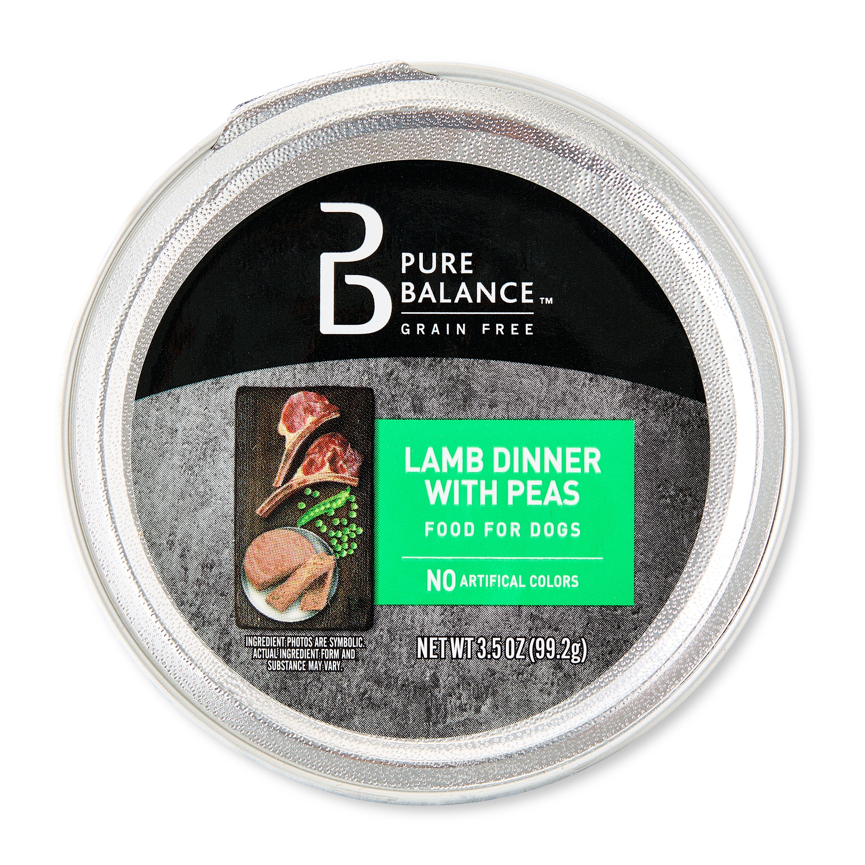 Pure Balance Lamb Dinner with Peas Wet Dog Food 3.5 oz Tray - Walmart.com