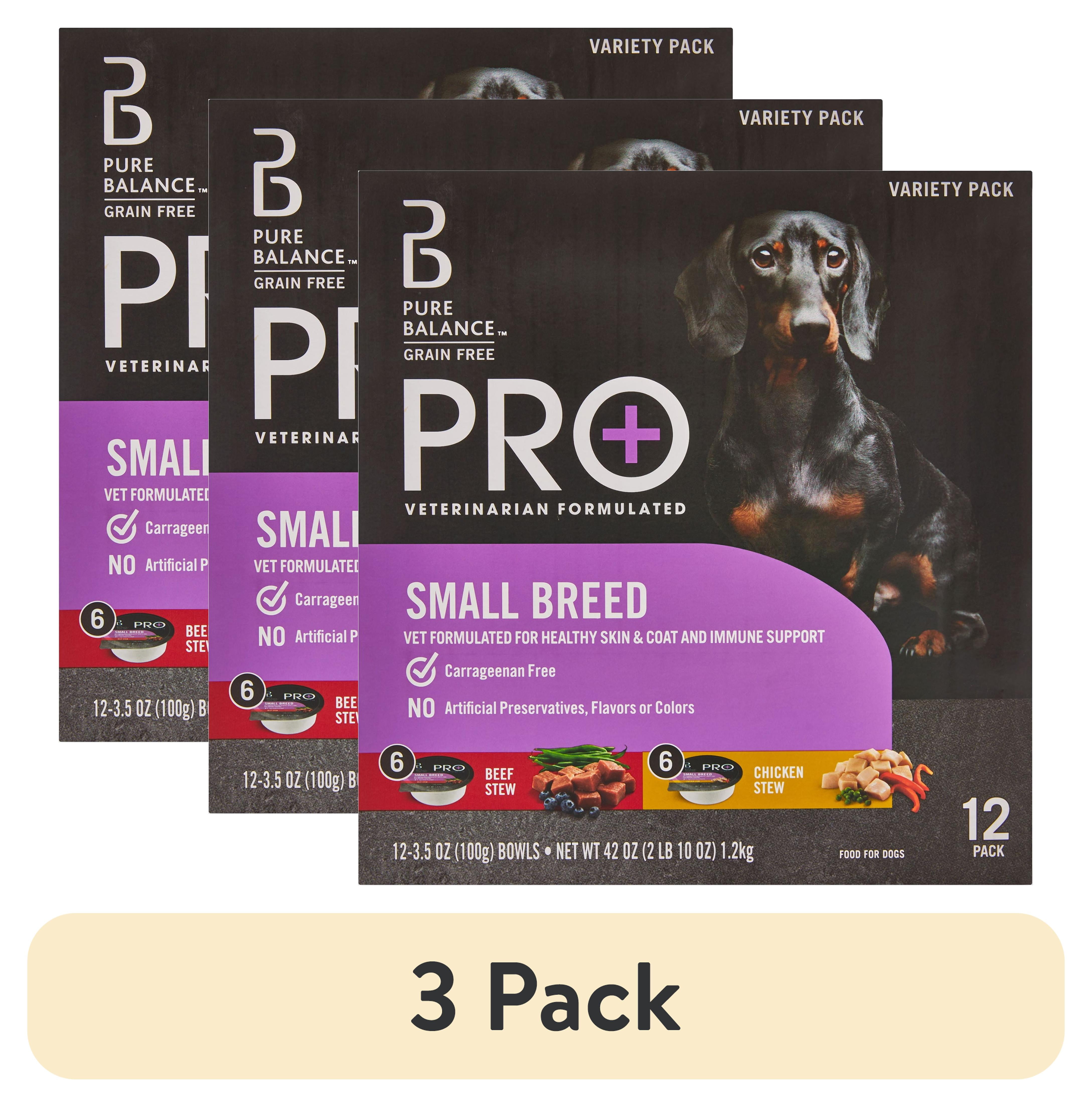 (3 pack) Pure Balance Pro+ Beef Stew & Chicken Stew Wet Dog Food for ...