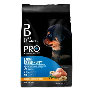 Pure Balance Chicken & Brown Rice Recipe Dry Dog Food, 30 lb - Walmart.com