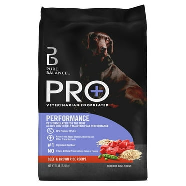Pure Balance Pro+ Large Breed Chicken & Brown Rice Recipe Dry Dog Food ...