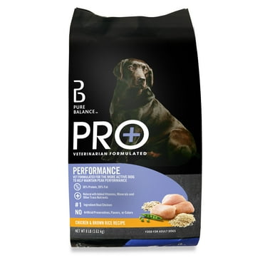 Pure Balance Chicken & Brown Rice Recipe Dry Dog Food, 30 lbs - Walmart.com