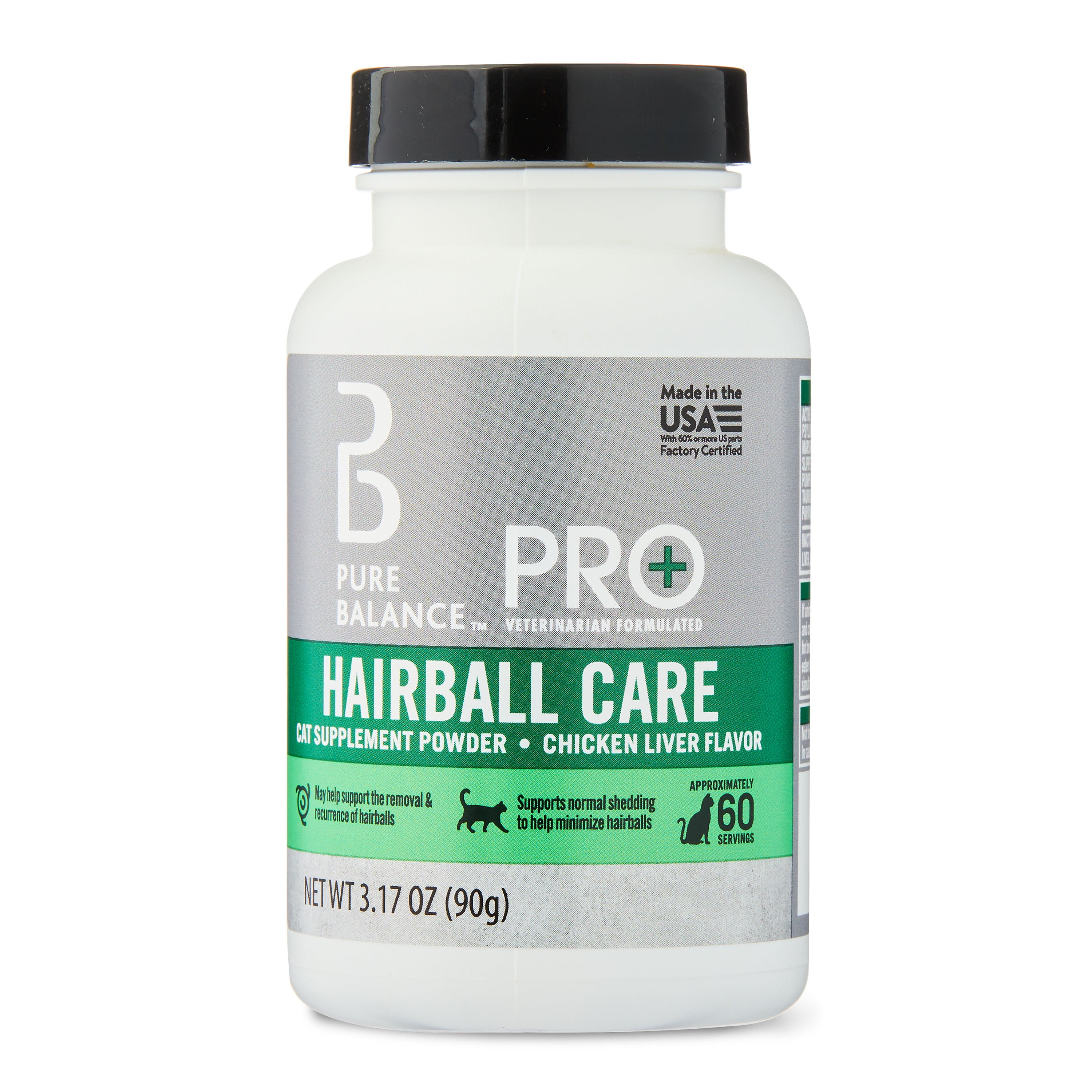 Pure Balance Pro+ Veterinarian Formulated Hairball Care for Cats ...