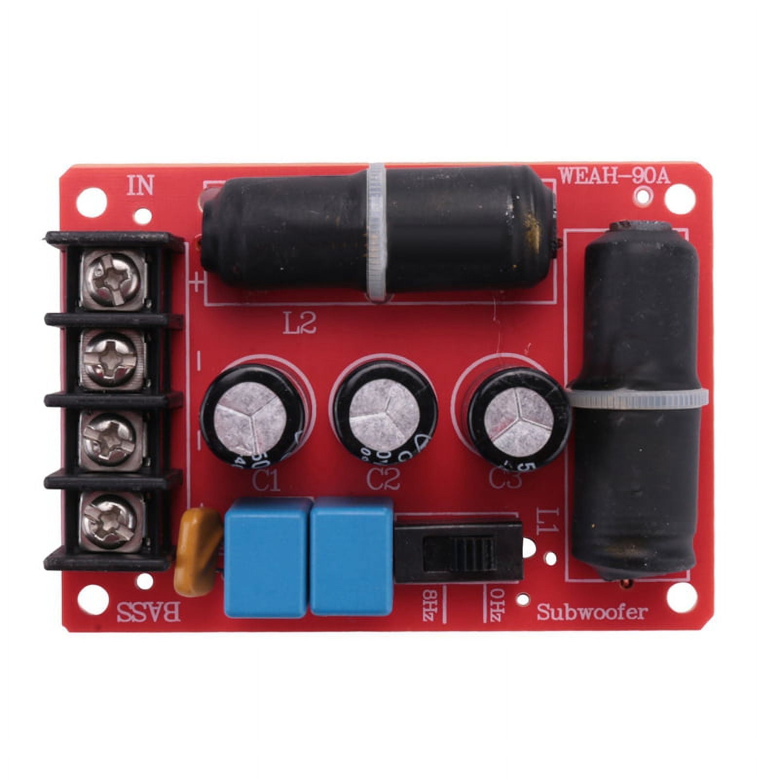 Pure Bass Subwoofer Second-Order Crossover Speaker Frequency Divider ...