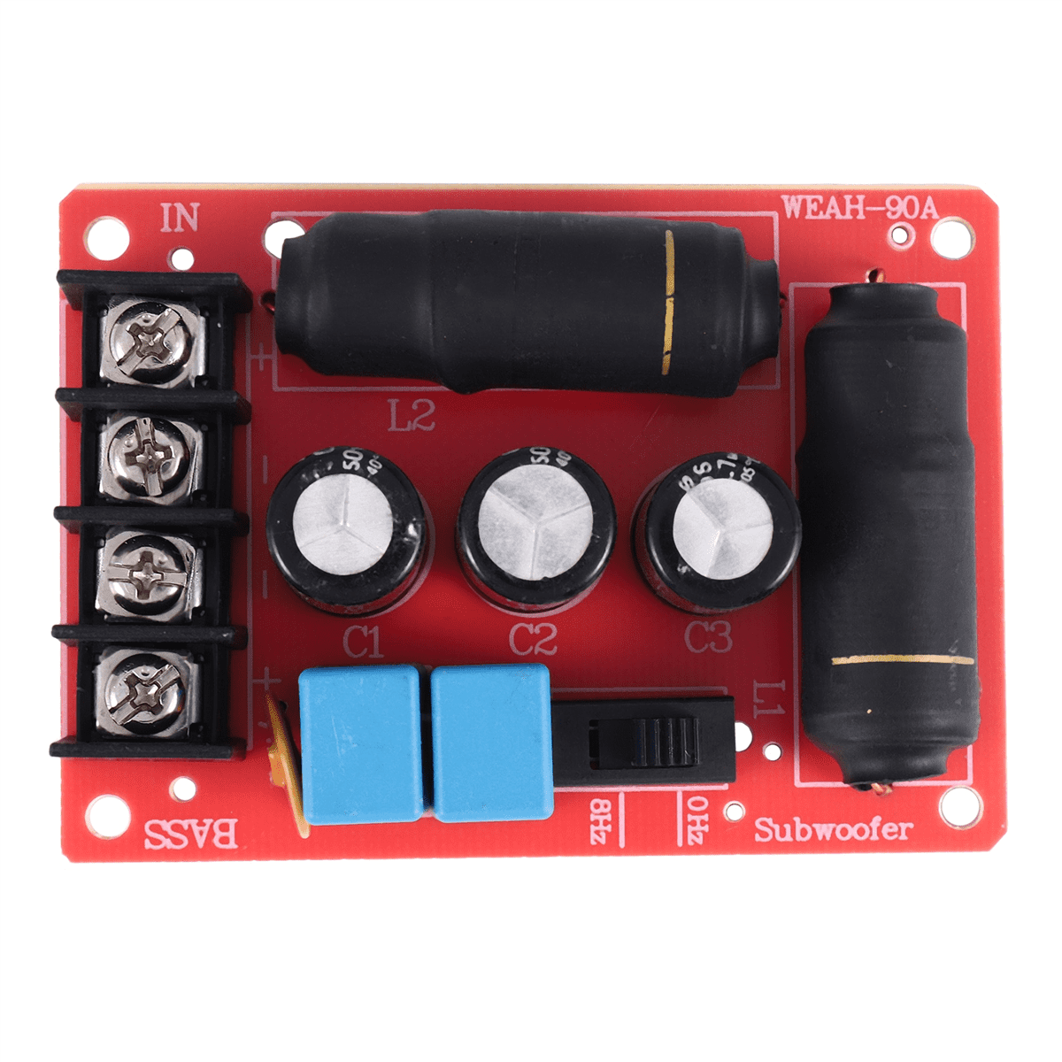 Pure Bass Subwoofer Second-Order Crossover Speaker Frequency Divider ...