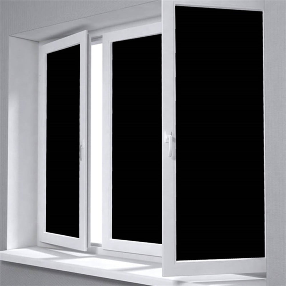 Pure Black Matte Texture Electrostatic Glue-Free Glass Film Paper ...