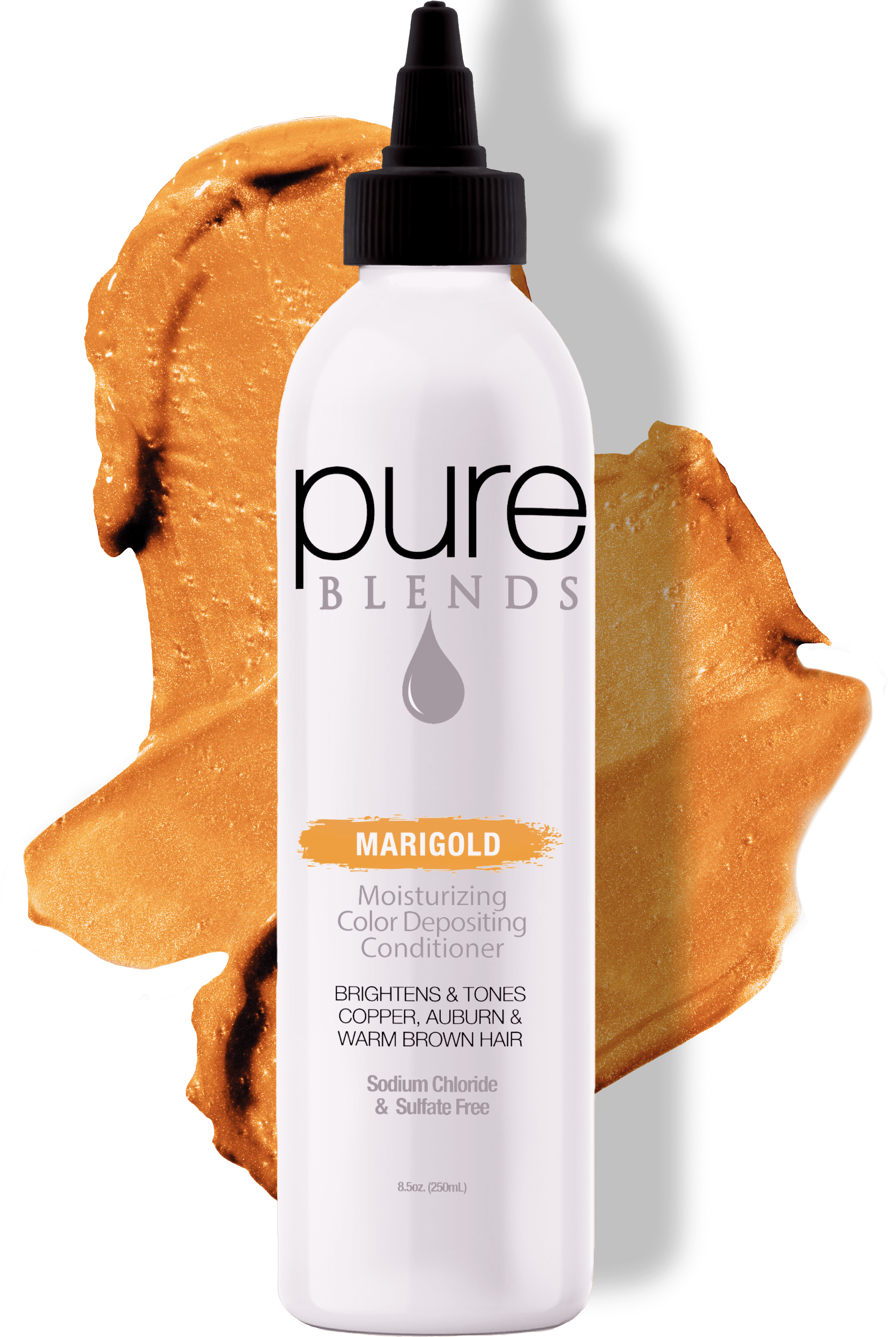 Pure Blends Marigold Moisturizing Color Depositing Conditioner Brighten ...