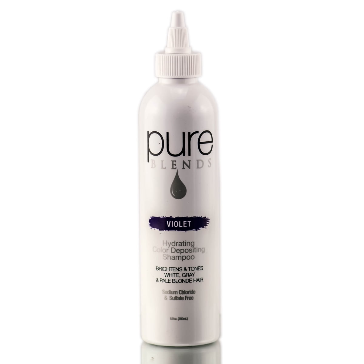 Pure Blends Violet Hydrating Color Depositing Shampoo Brighten & Tone ...