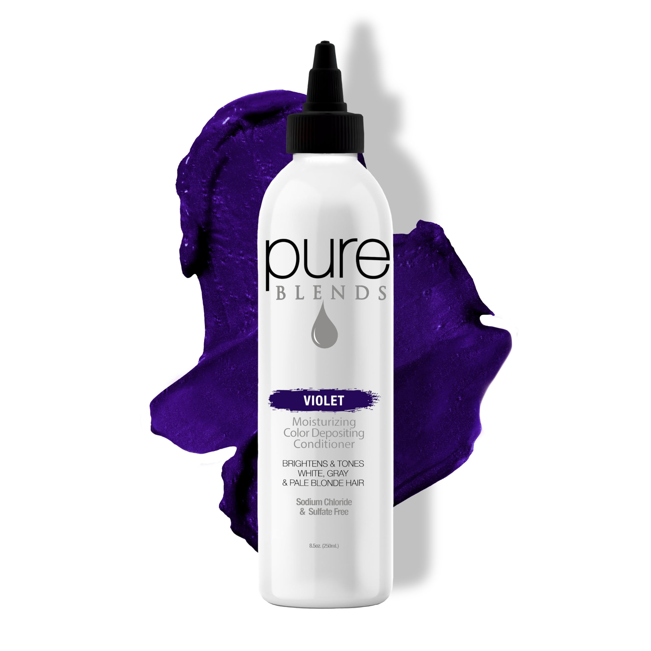 Pure Blends Violet Moisturizing Color Depositing Conditioner Brighten ...