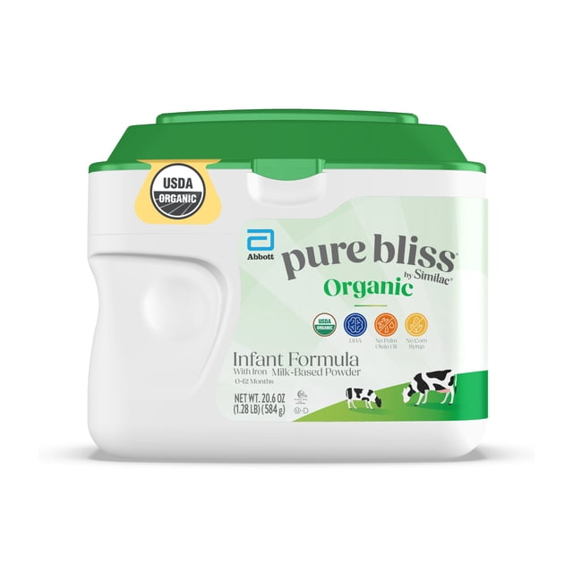 Pure Bliss Organic Formula | Pediatric formula for hospitals - Walmart ...