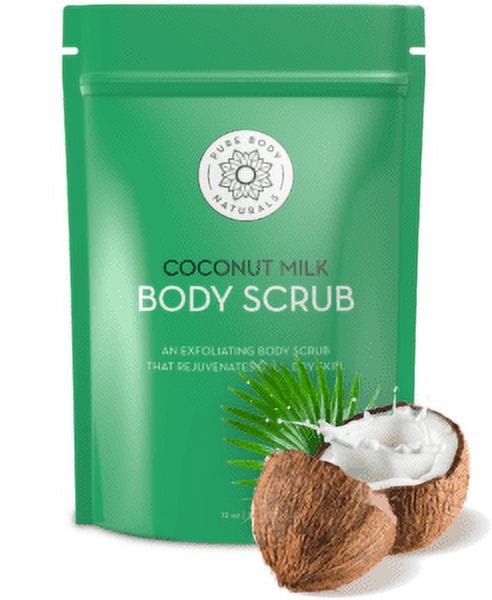 Pure Body Naturals Coconut Milk Body Scrub - Walmart.com