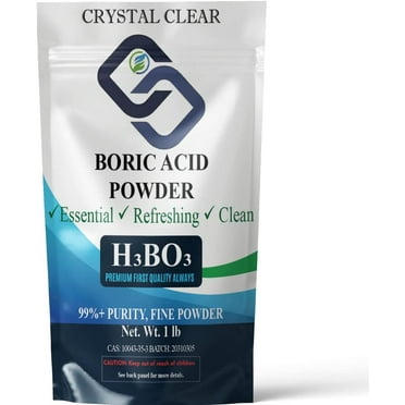 Humco Boric Acid Powder NF - 6 oz HSA/FSA Eligible - Walmart.com