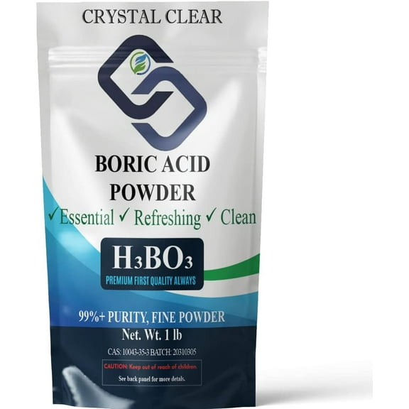 Florida Laboratories Boric Acid 99.9% Fine Granular Powder 5 Lbs for ...