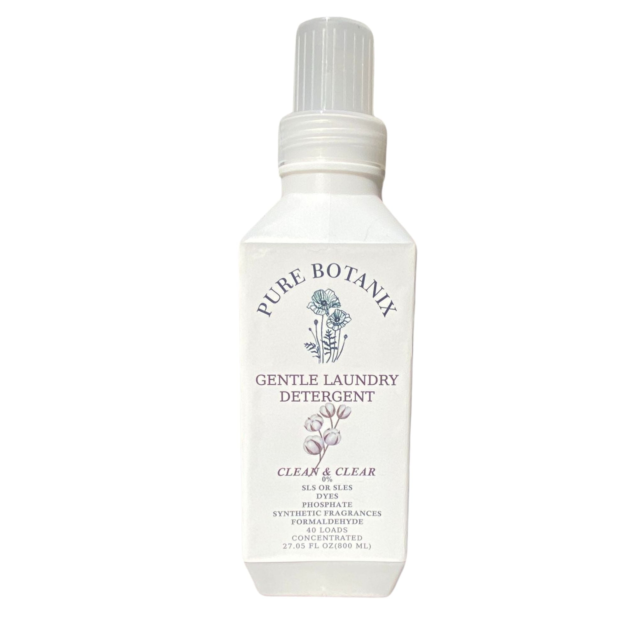 Pure Botanix Clean & Clear Plant-Based Laundry Detergent ...