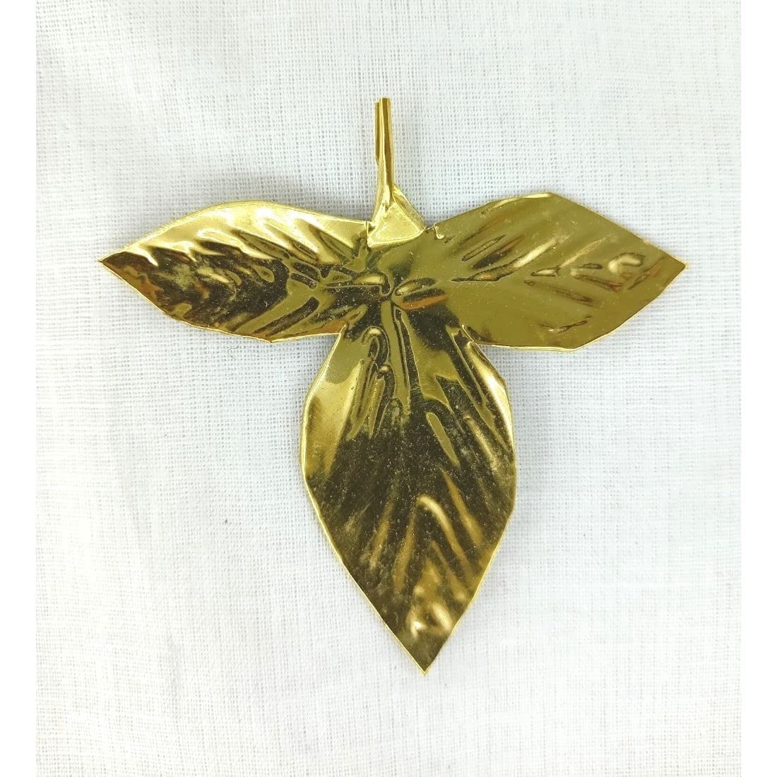 Pure Brass Bel Patta or Pital Puja Bel Patra/Bilva Patra/Bael Leaves ...