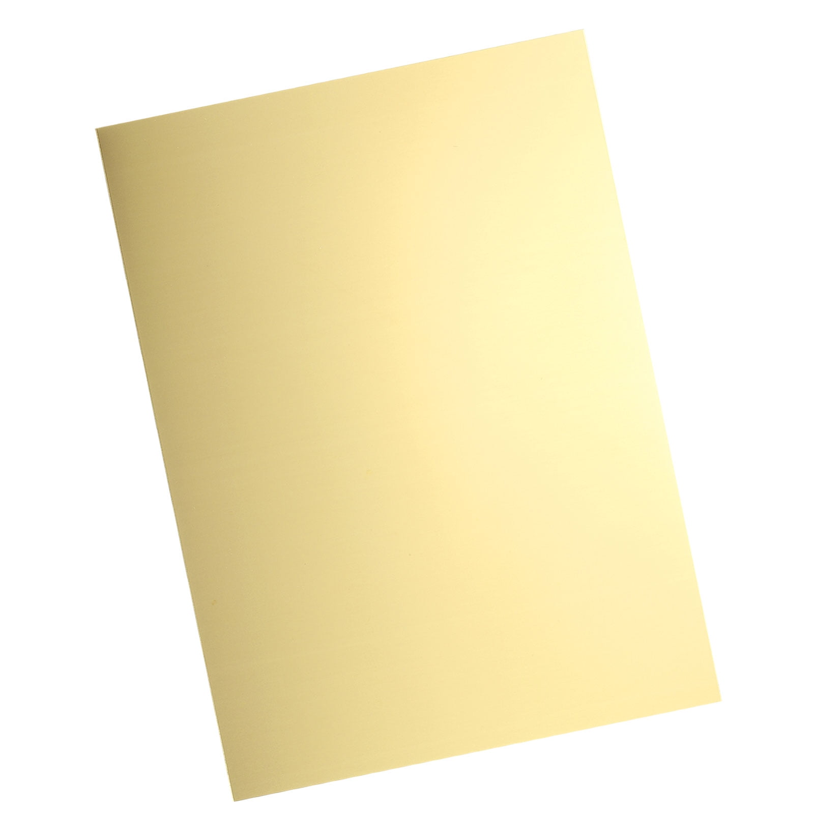 Pure Brass Sheet, 8" x 6", 20 Gauge (0.8mm) Thickness, Metal Brass ...