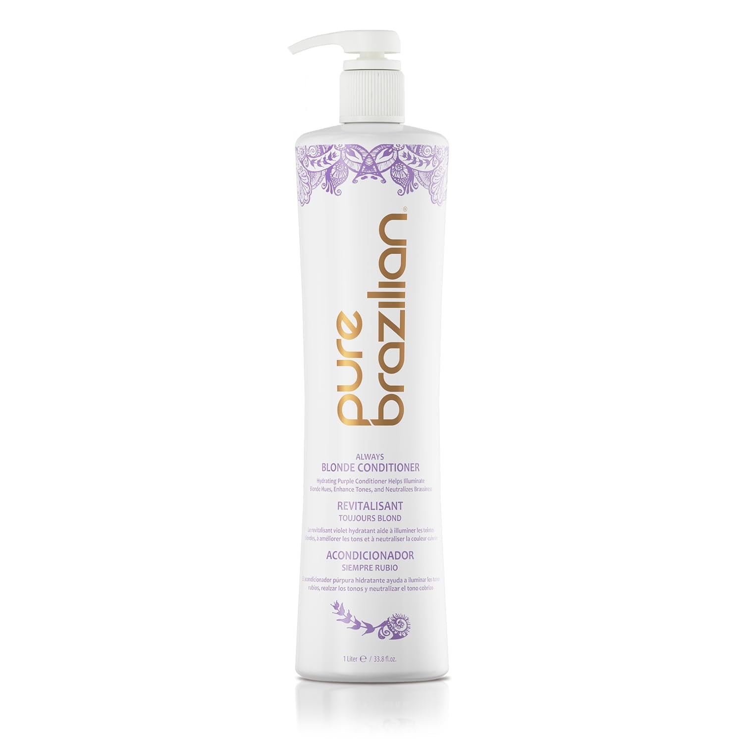 Pure Brazilian - Always Blonde Conditioner 1 liter - Walmart.com