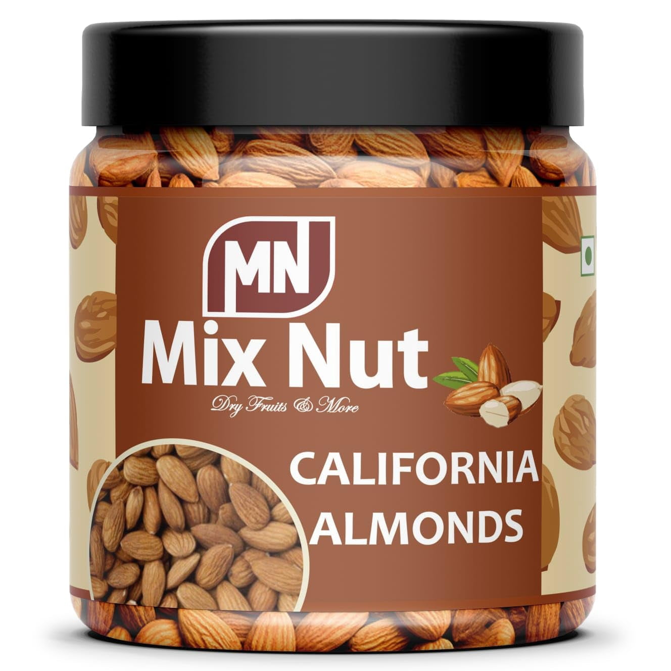 Pure California Almonds By Mix Nut 250gm, | Nutritious, Delicious High ...