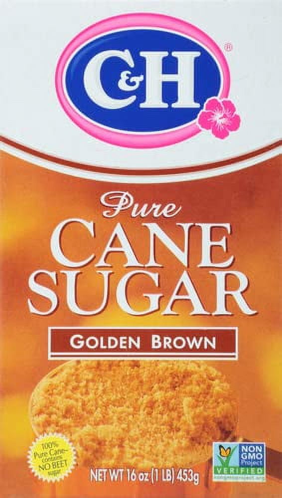 Pure Cane Golden Brown Sugar 16oz Box (Pack of 4) - Walmart.com