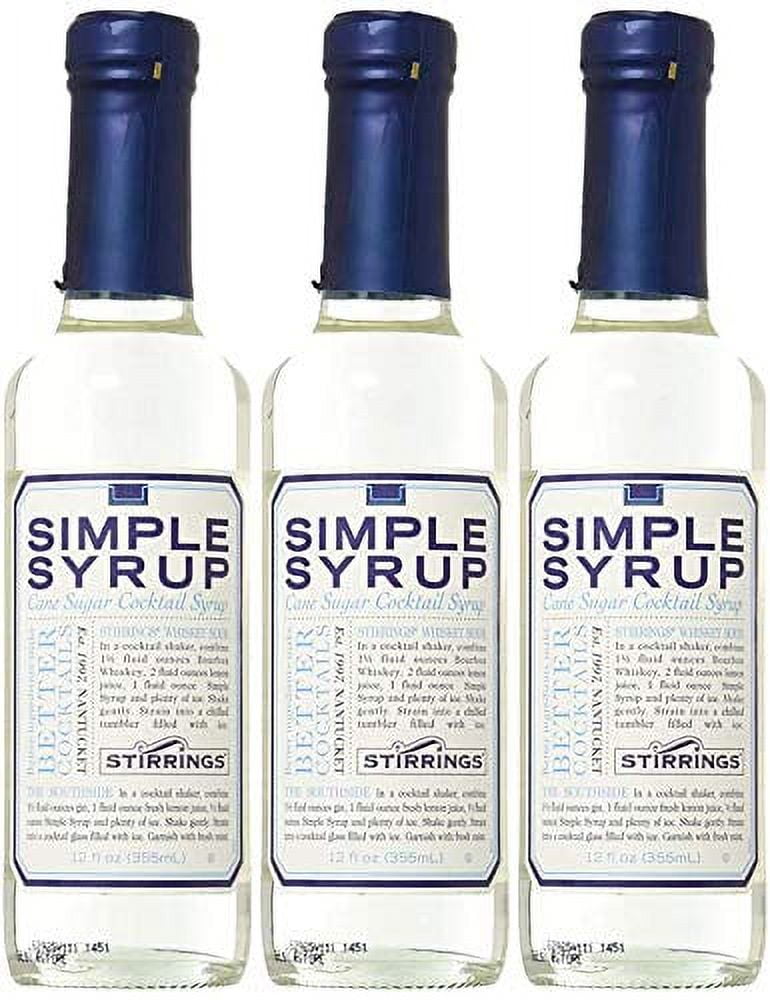Pure Cane Simple Syrup Cocktail Mixer - Excellent Flavoring For Coffee ...