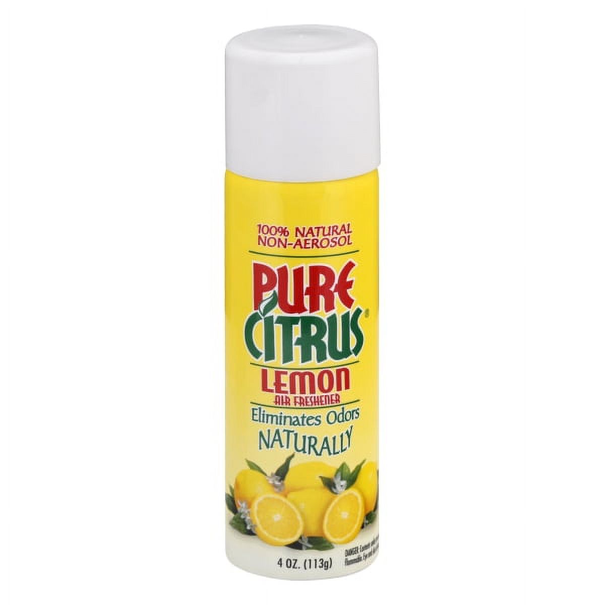 Pure Citrus NA230 Lemon All-Natural Non-Aerosol Odor Eliminator, 4 fl ...