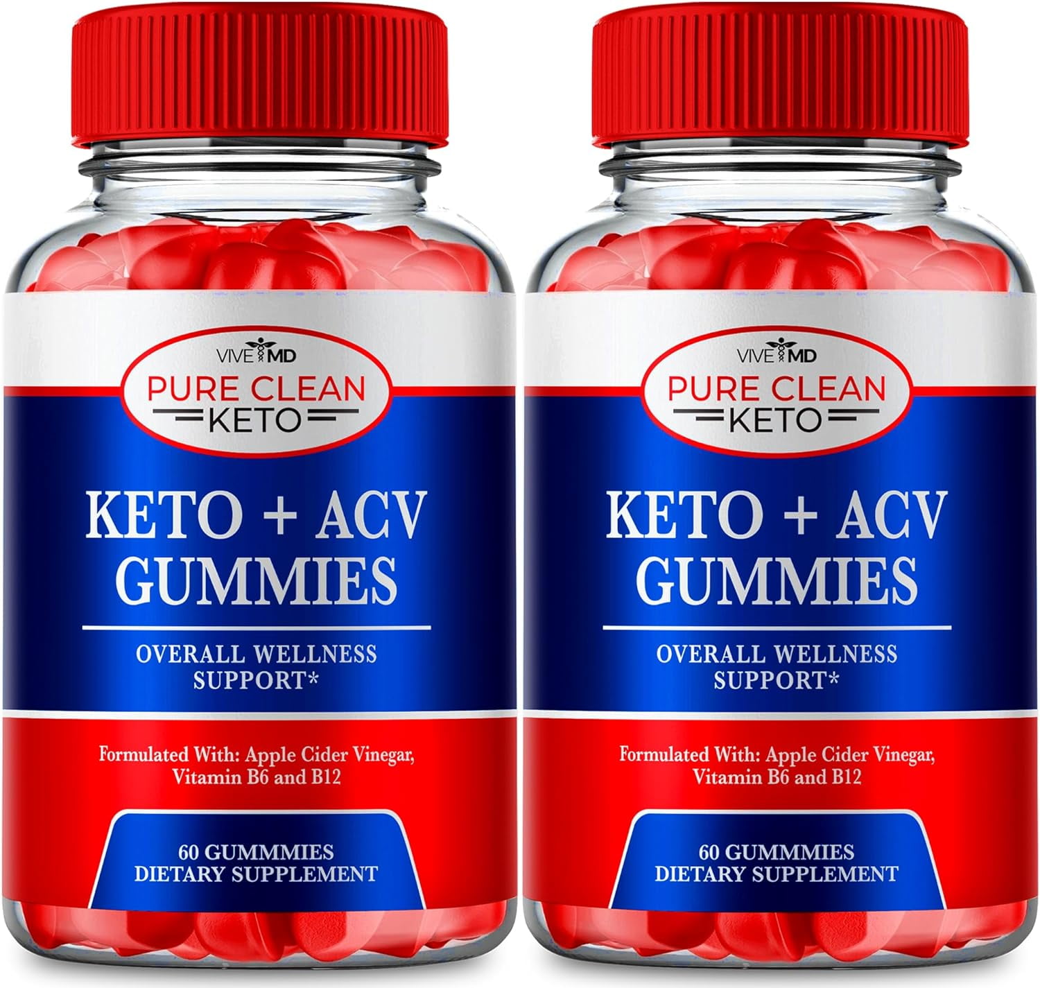 Pure Clean ACV Gummies, PureClean ACV-Keto Gummies (2 Pack) - Walmart.com