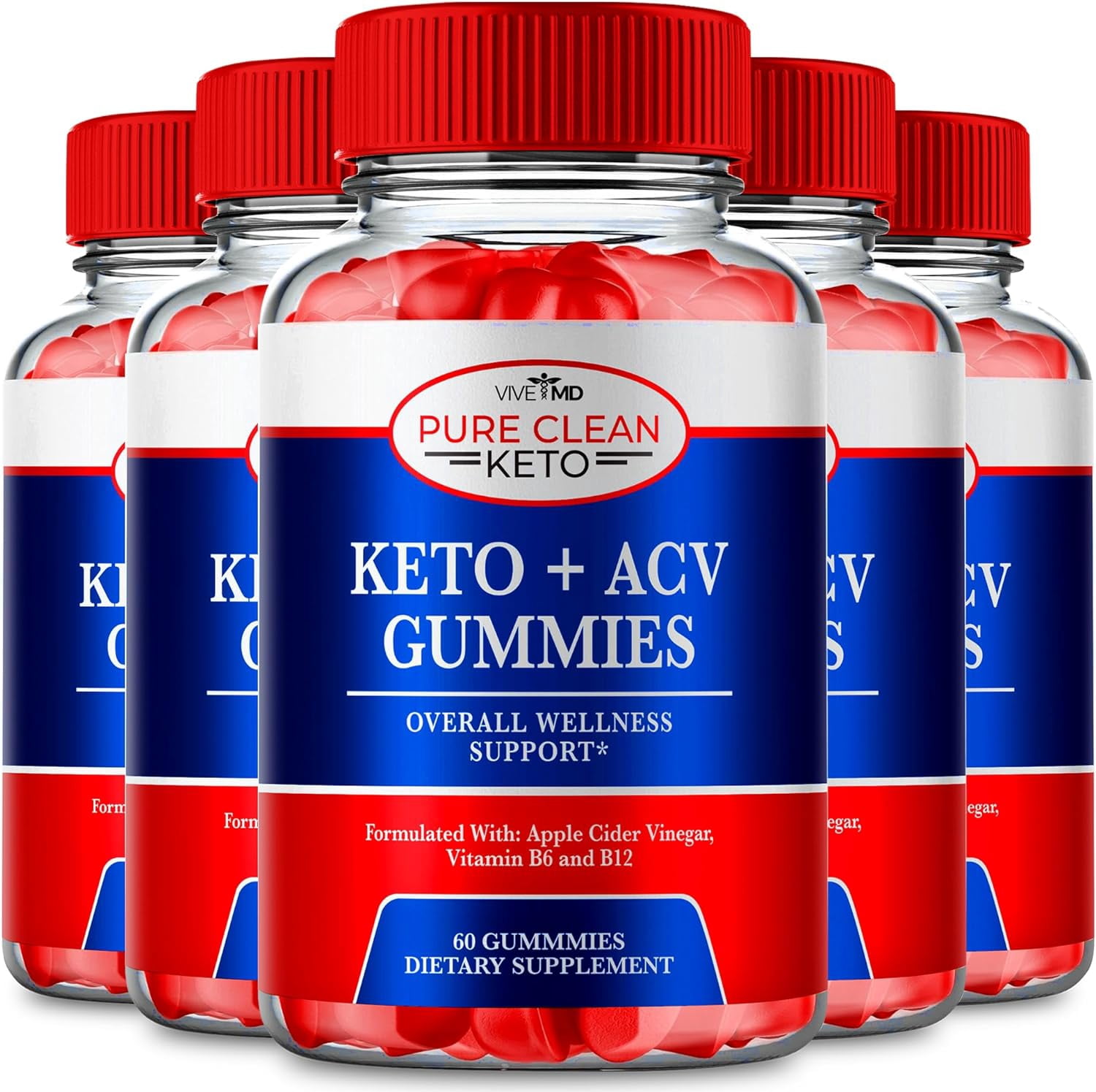 Pure Clean ACV Gummies, PureClean ACV-Keto Gummies (5 Pack) - Walmart.com