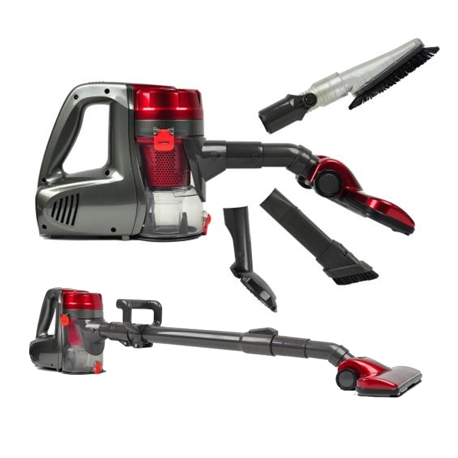 Pure Clean Handheld Cyclone Vacuum Cleaner, Multi-Surface Bag-Less ...