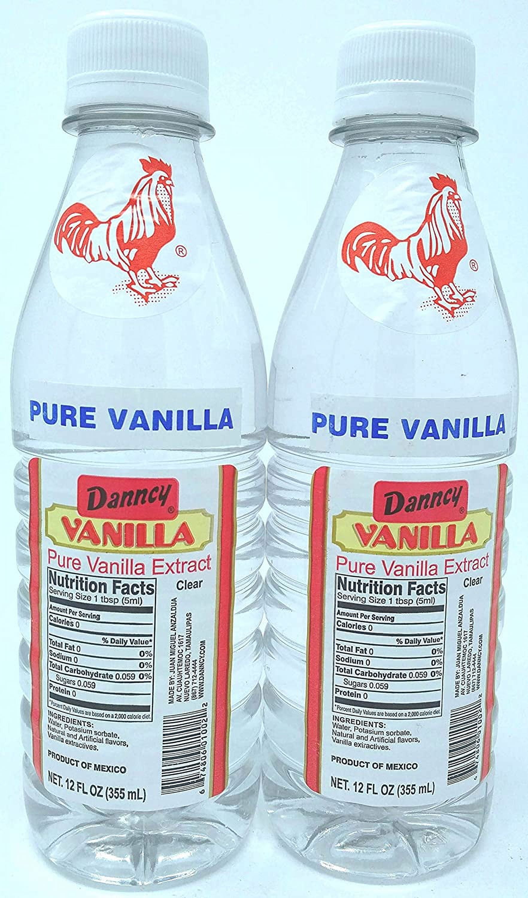 Pure Clear Mexican Vanilla Extract 12 Ounce Bottles Pack of 2 - Walmart.com