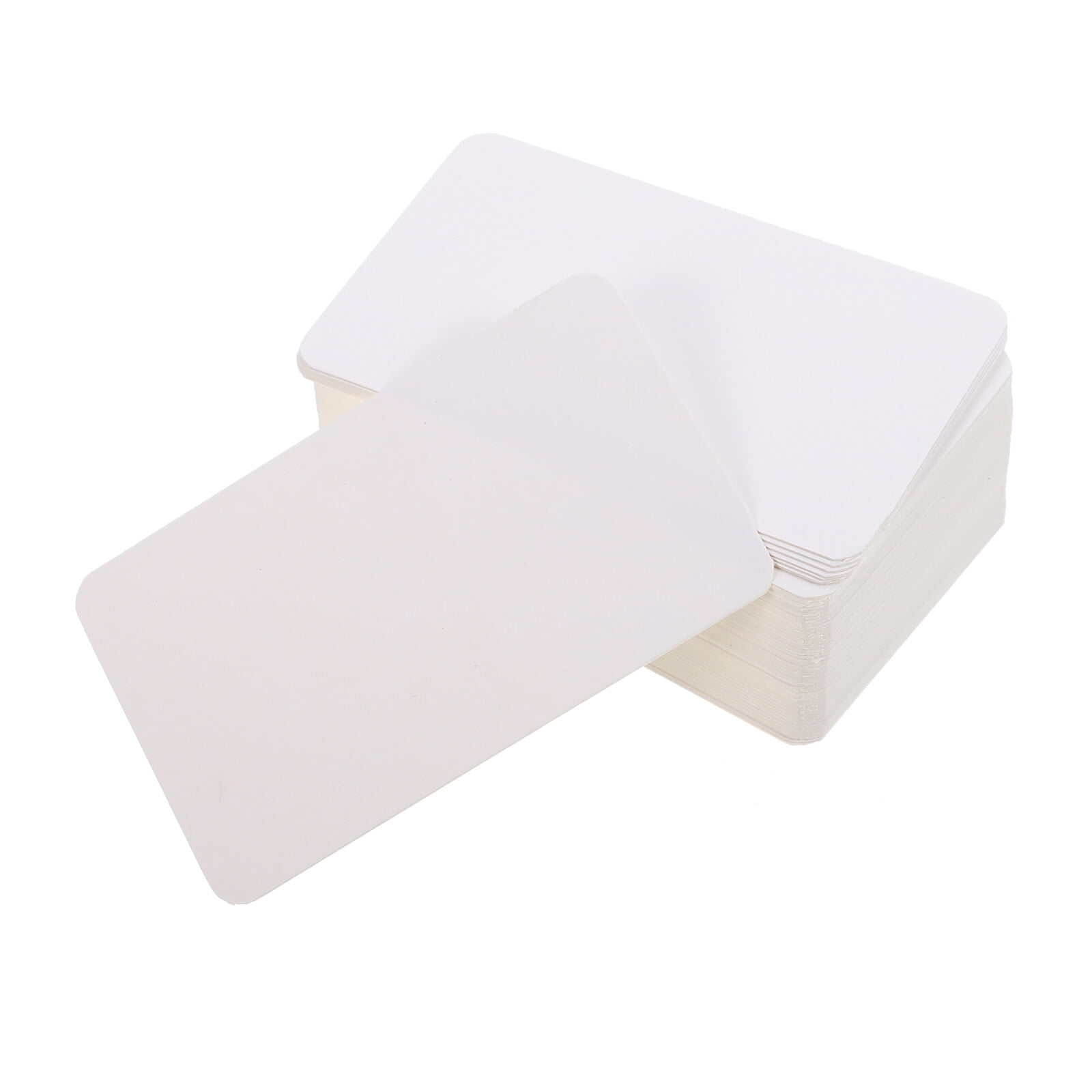 200pcs White Paper Cards for DIY Blank Note Cards with Compact Design ...