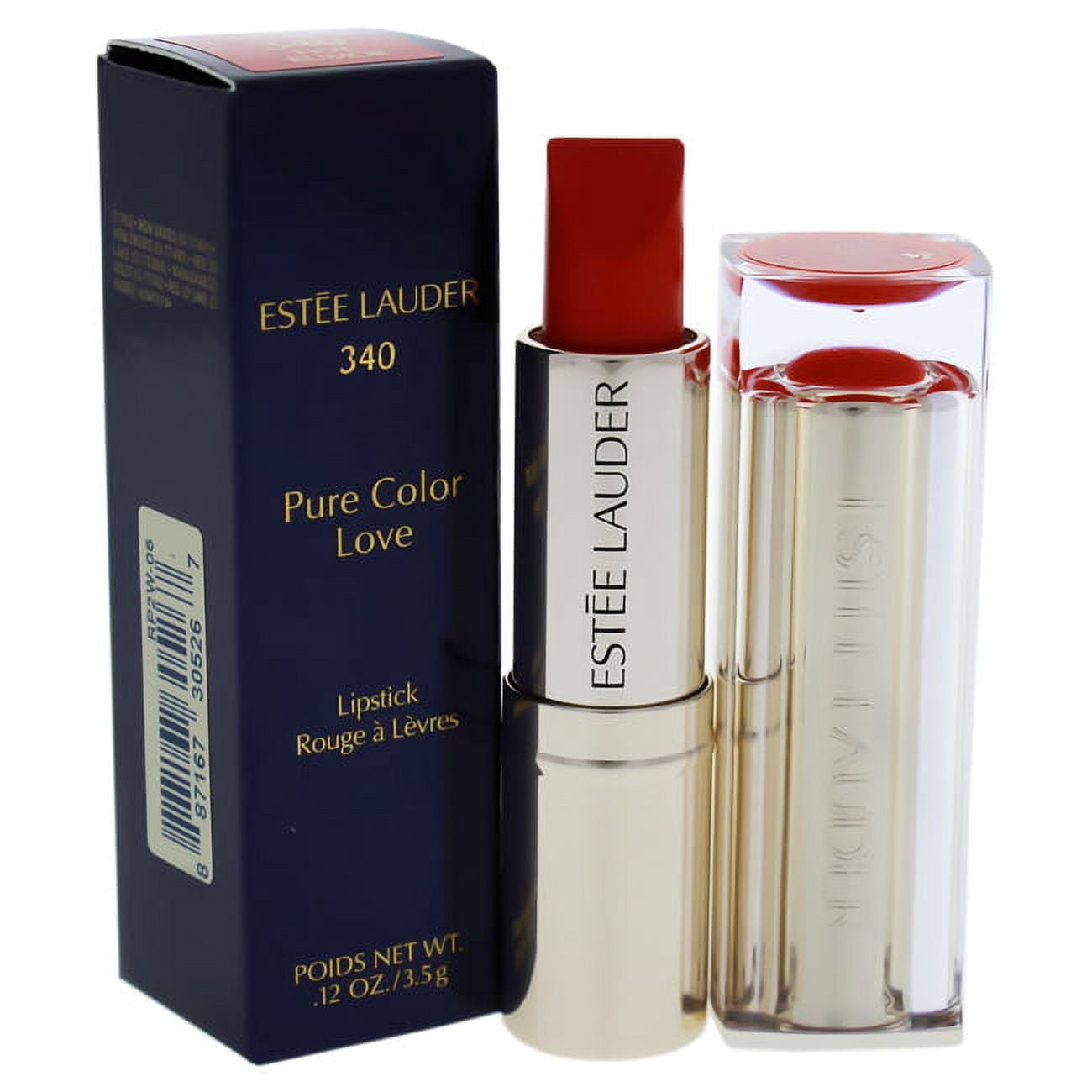 Pure Color Love Lipstick - 340 Hot Rumor by Estee Lauder for Women - 0. ...