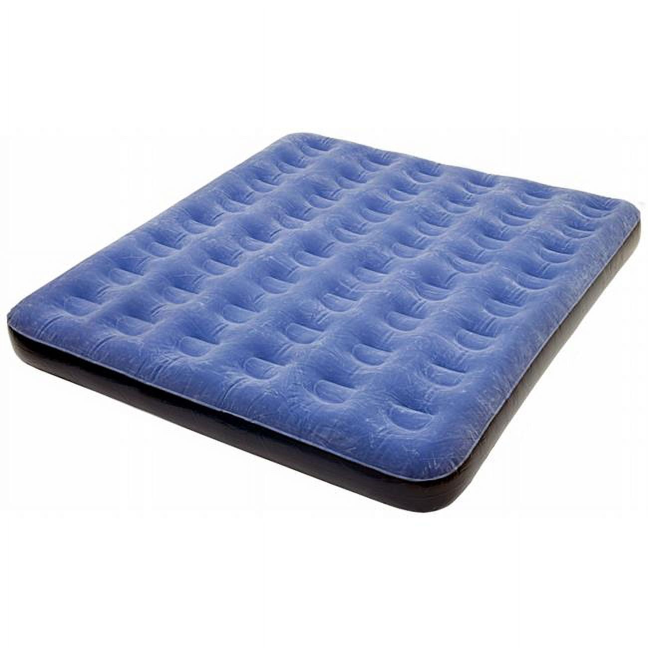 Pure Comfort Low Profile Queen Size Flock Top Air Bed - Walmart.com