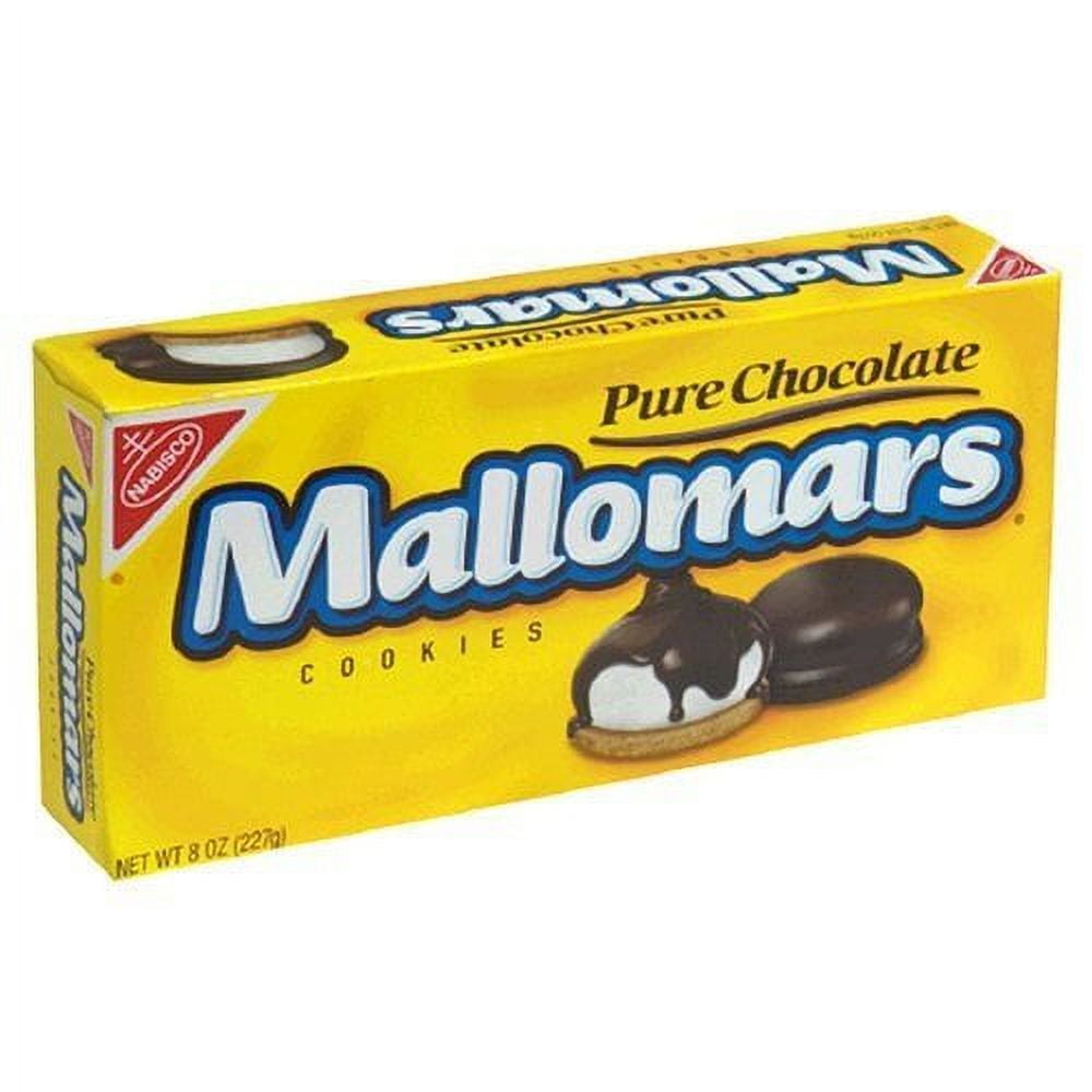 Mallomars Pure Cookies 8 Ounce Box, 18 Cookies per Box, 2 Boxes ...