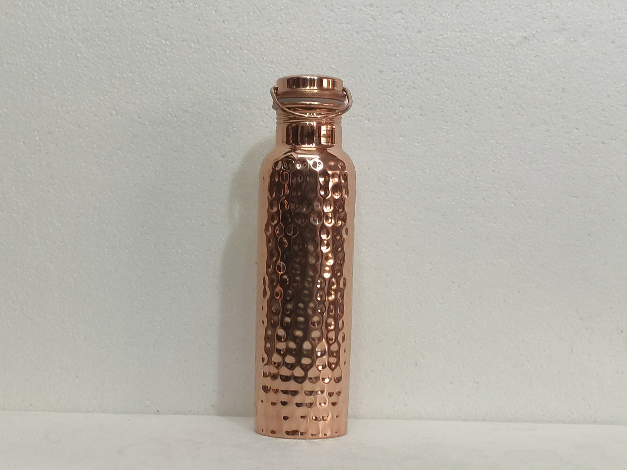 Pure Copper 1 Liter Copper Water Pot Tank Dispernser- (99.74% ...