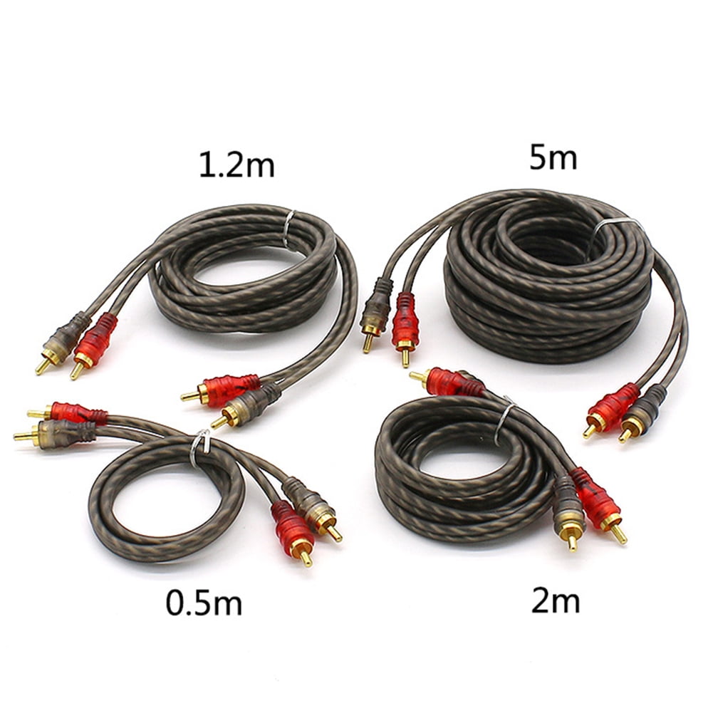 Pure Copper Audio Cable Audio Cord Power Amplifier PVC Cable For Car ...