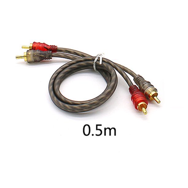 Pure Copper Audio Cable Audio Cord Power Amplifier PVC Cable For Car ...