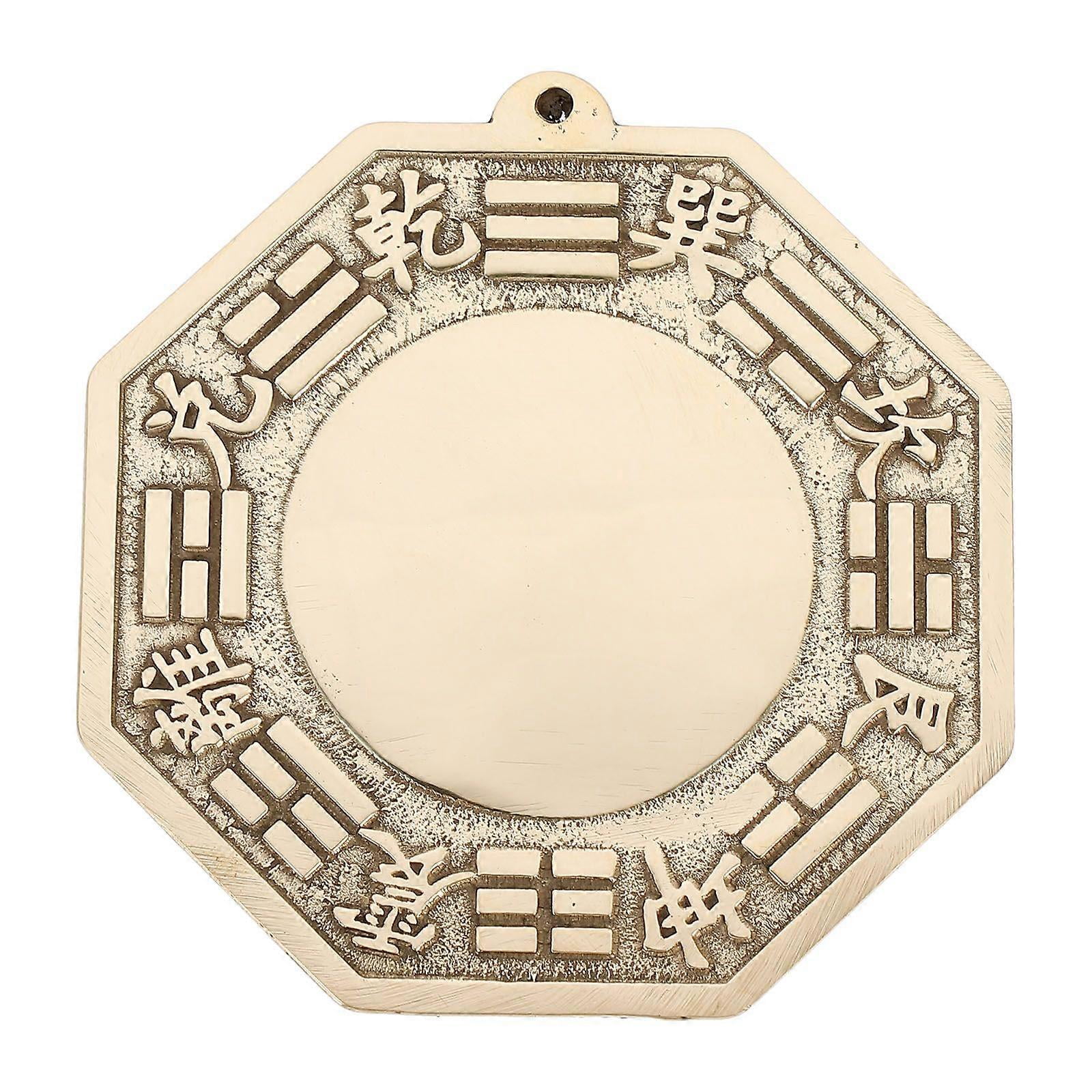 Pure Copper Bagua Mirror Ornaments Convex Exorcise Evil Town House ...