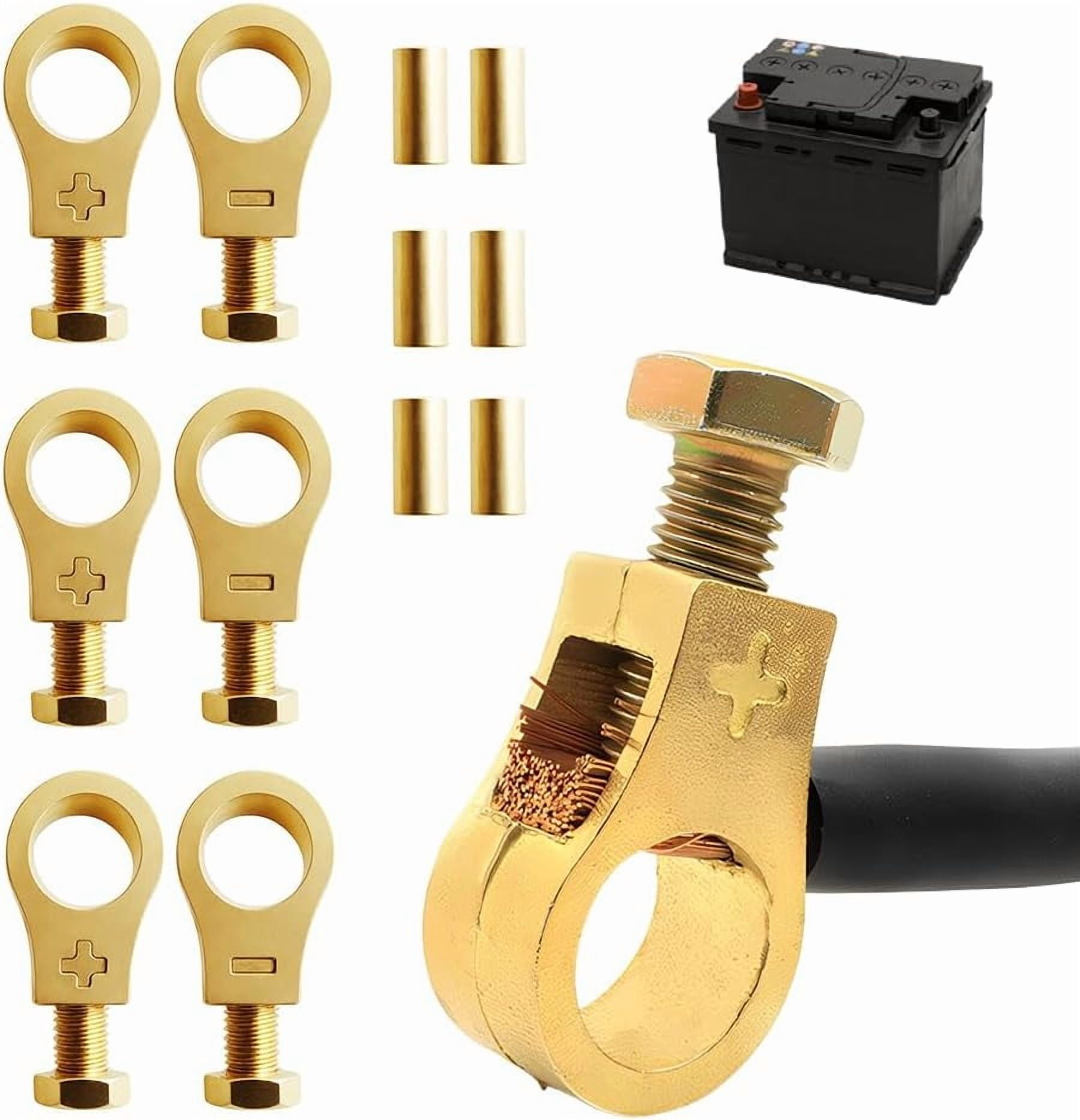 Pure Copper Battery Connection Clip, for Car Boat - Walmart.com