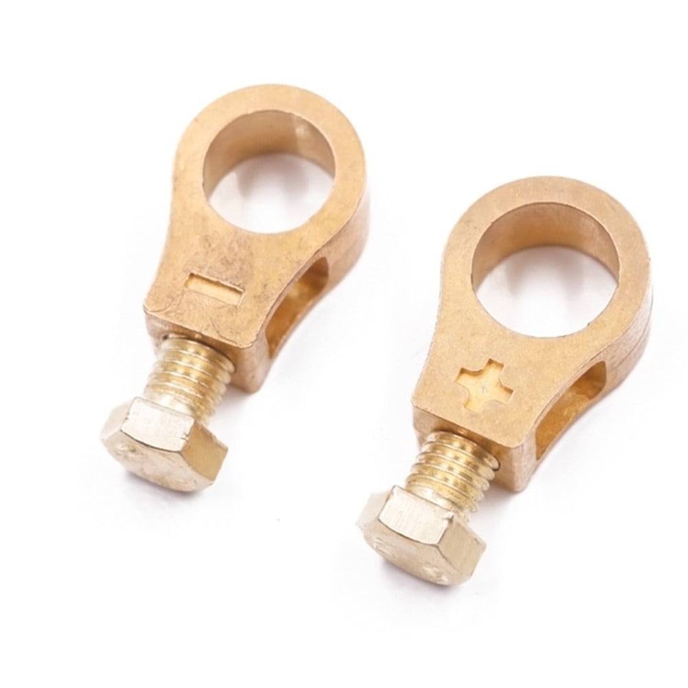Pure Copper Battery Terminals, Thickened Battery Terminal Connectors 1 ...