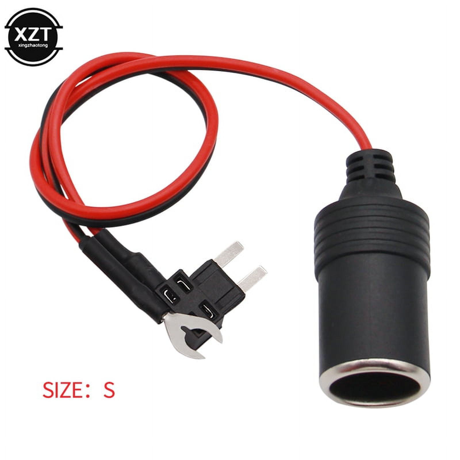 Pure Copper Car Cigarette Lighter Charger Cable Female Socket Plug ...