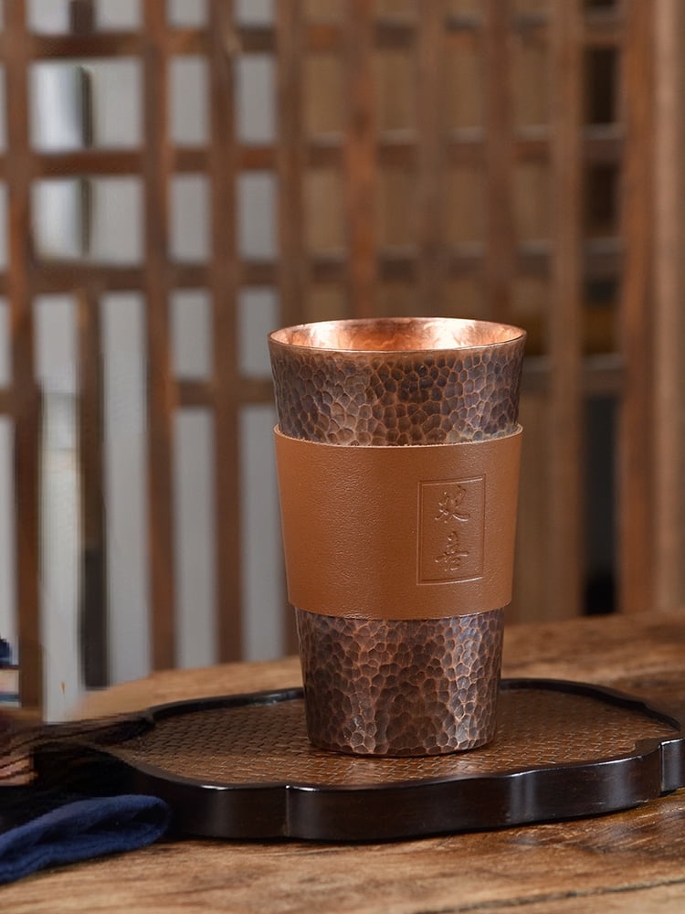 Pure Copper Cup High Copper Small Tea Cup Beer Cup Copper Mug - Walmart.com