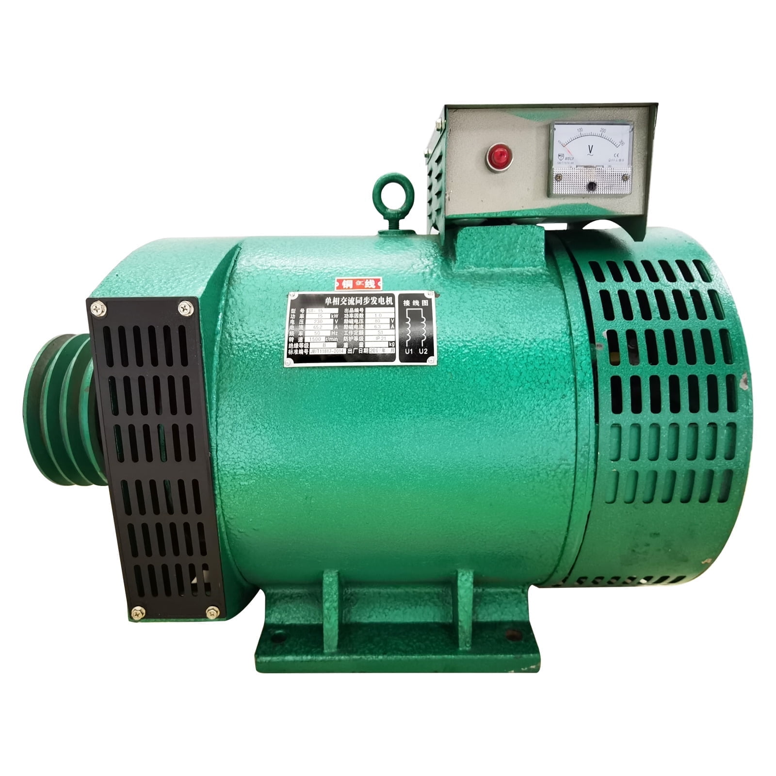 Pure Copper Diesel Generator Driven Generator with Carbon Brush 220V ...