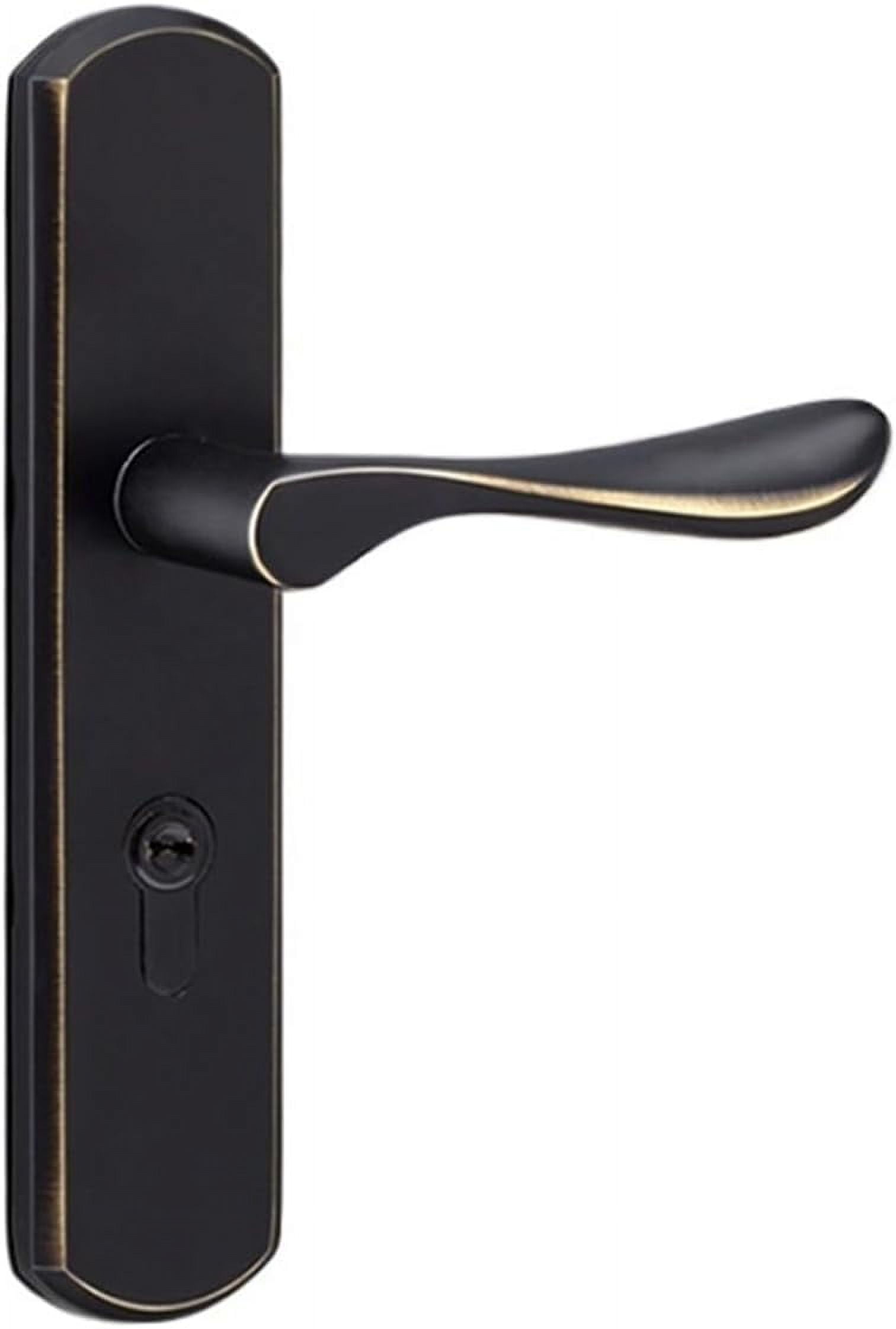 Pure Copper Door Lock Indoor Solid Thickened Silent Handle Brass Room ...
