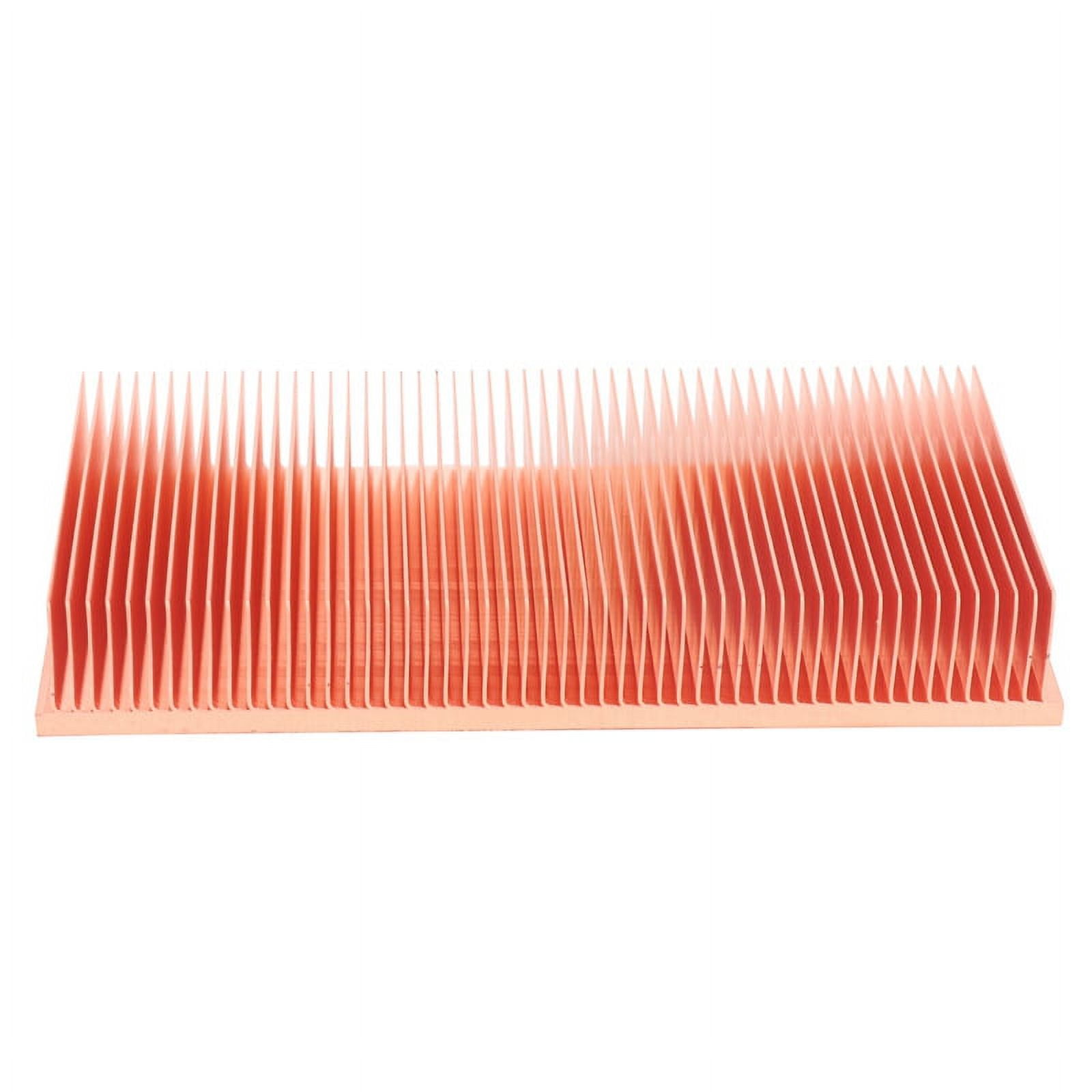 Pure Copper Heatsink 100X50X15mm Skiving Fin Heat Sink Radiator for ...